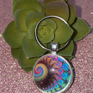 Abstract Keychains, Keychain, Abstract, Waves, Psychedelic, Rainbow ...