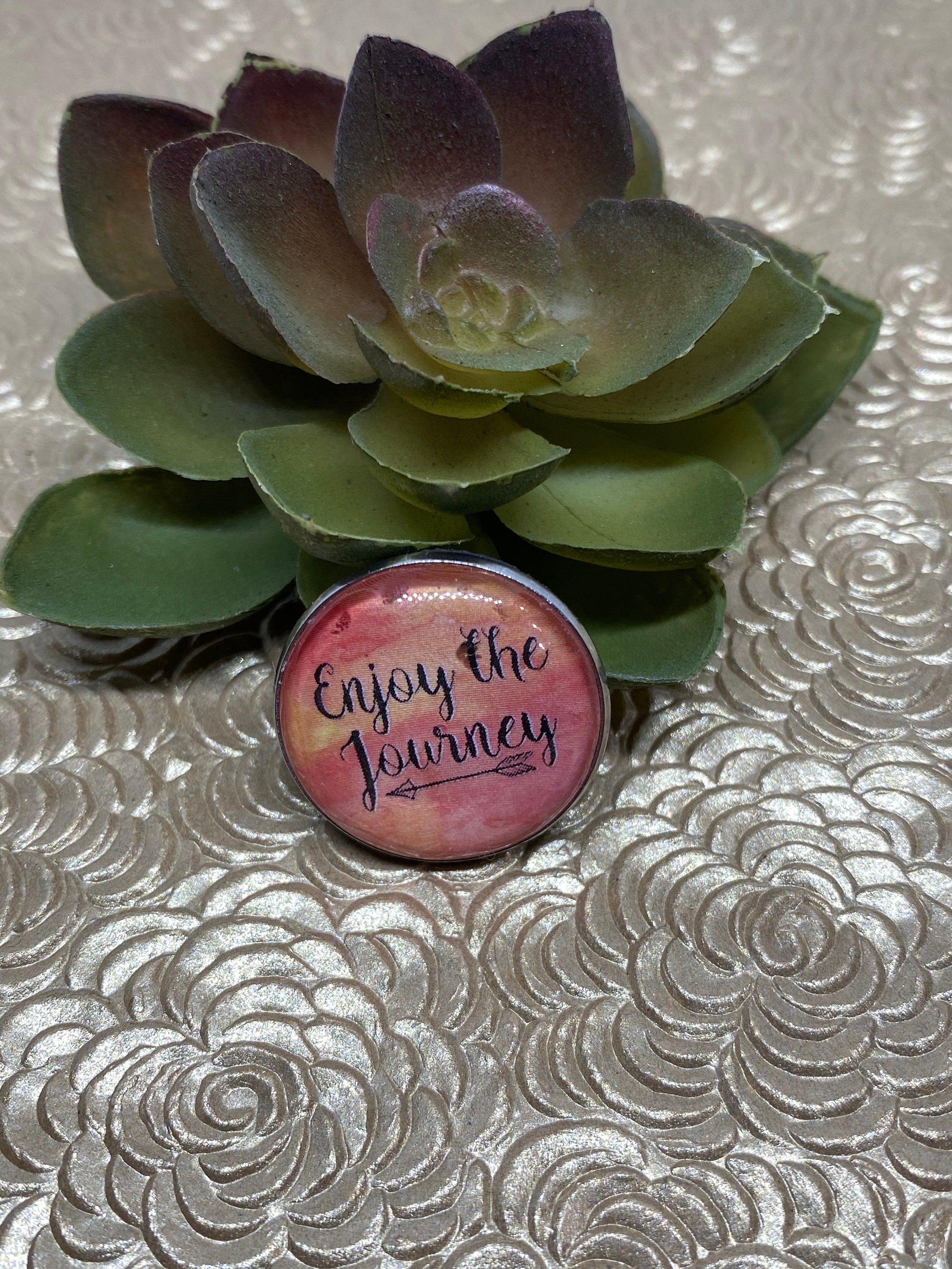 Inspirational Magnets Silver Inspirational Quotes - Etsy