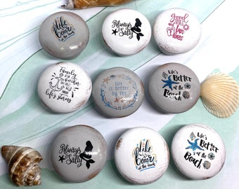 Coastal Cabinet Knobs - Etsy