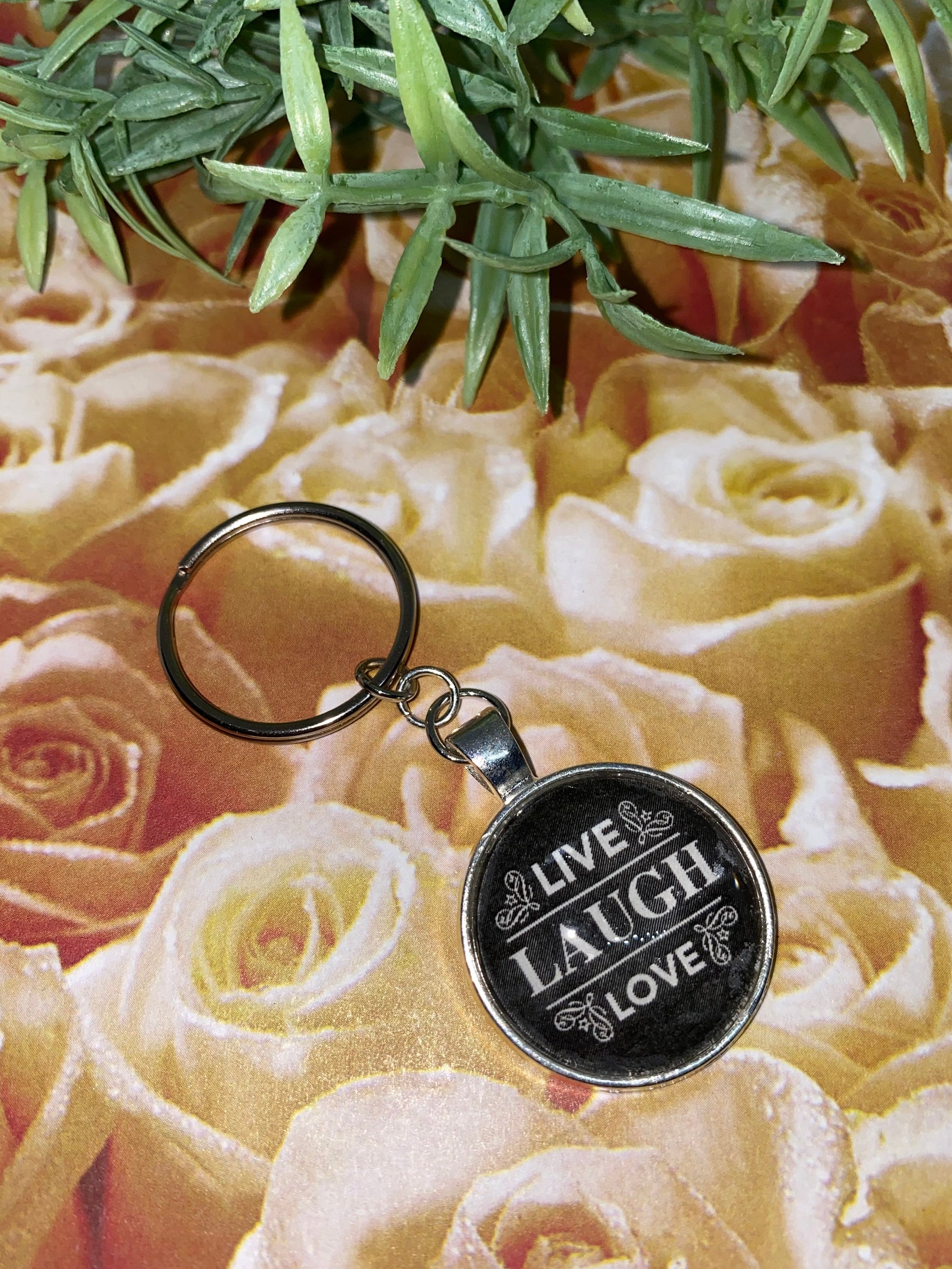 Inspirational Keychain, Silver, Inspire, Inspirational Words,be ...