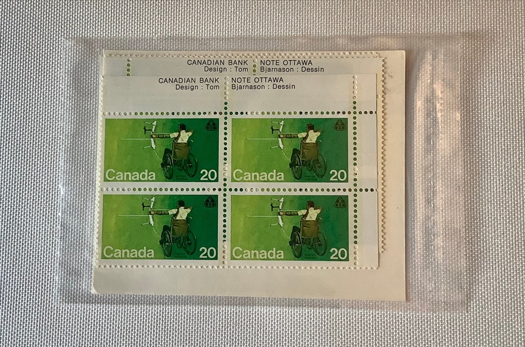 Canadian Stamp 1975 HANDICAPPED OLYMPICS Stamps Vintage - Etsy