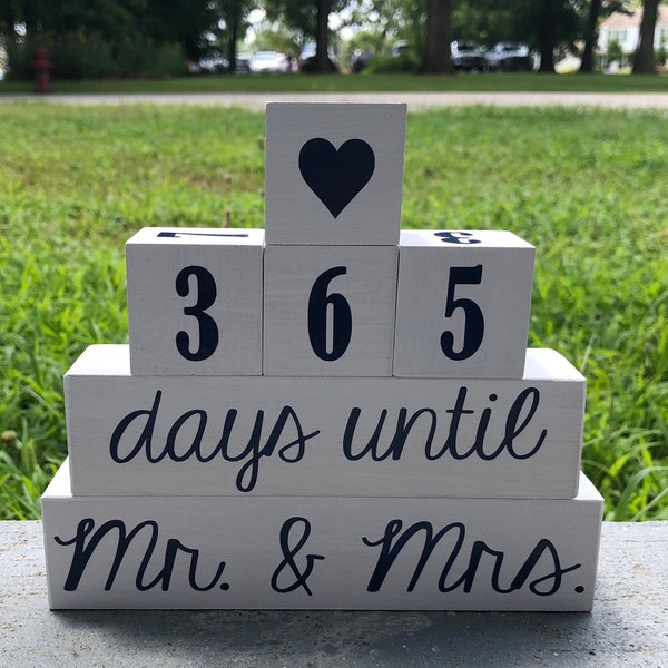 Wedding Countdown - Etsy