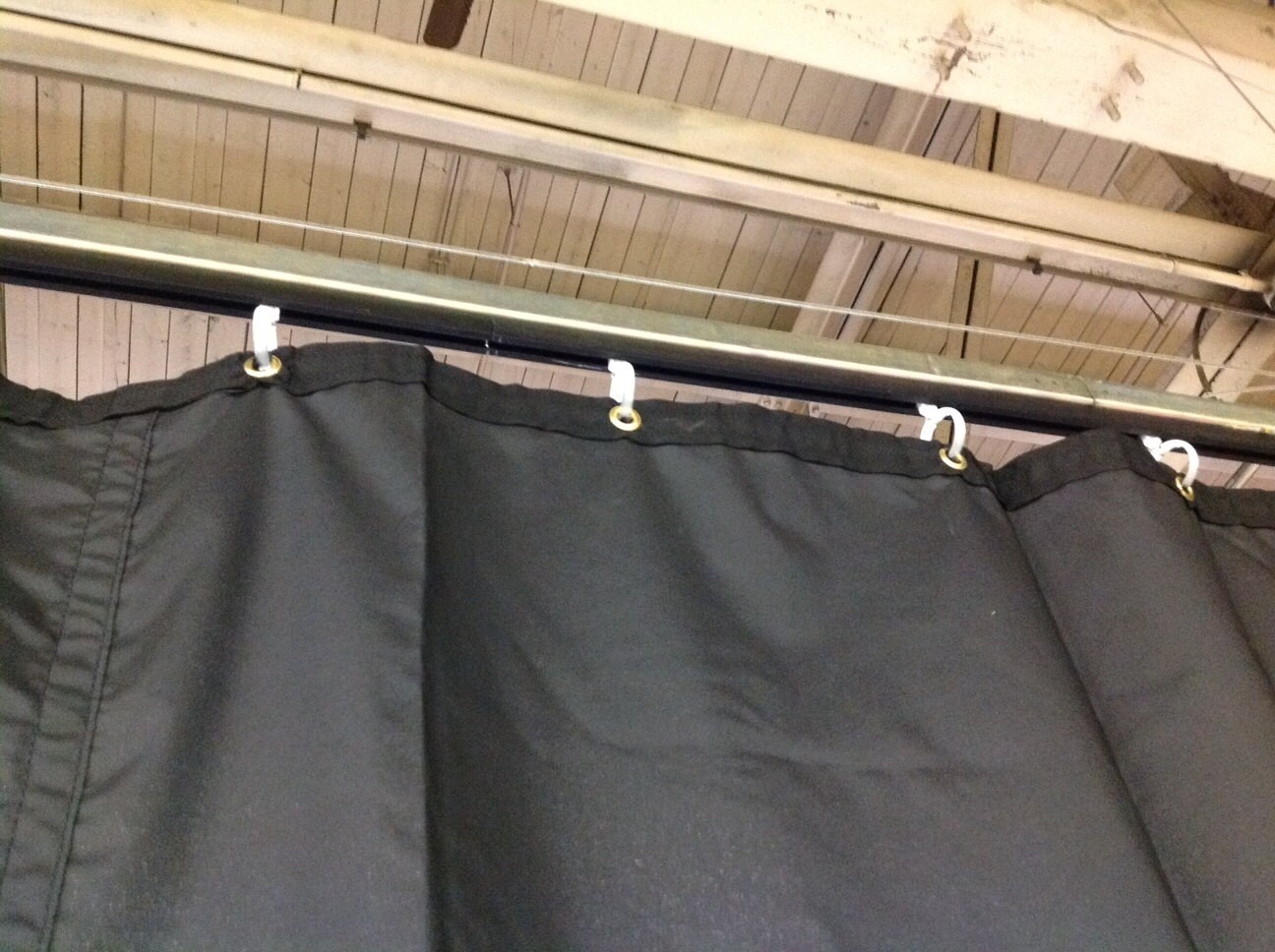 Black Stage Curtain/backdrop/partition, 10'H X 15'W, Non-fr, Free ...