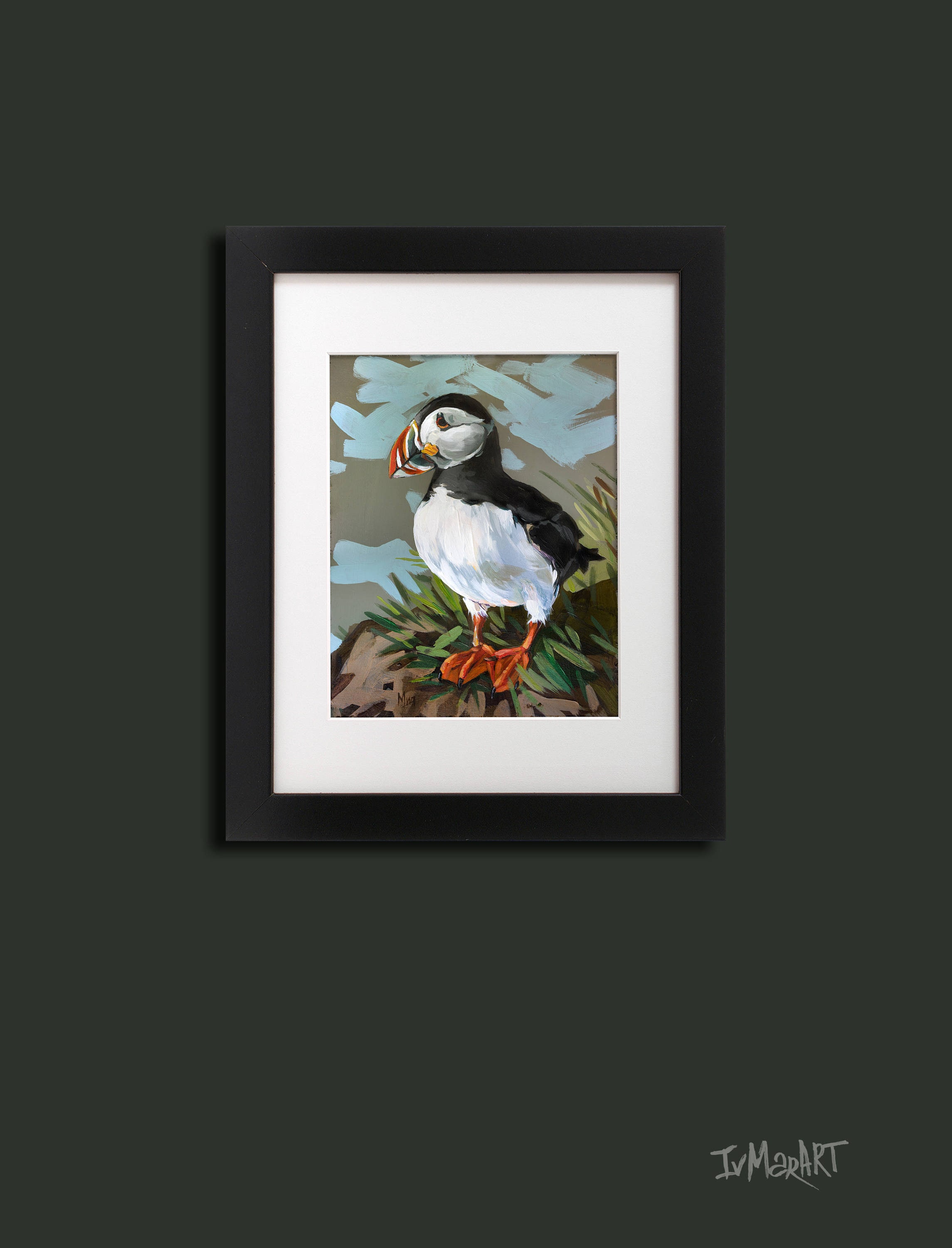Puffin Print Kids Room Wall Art Puffin Wall Art Nursery - Etsy