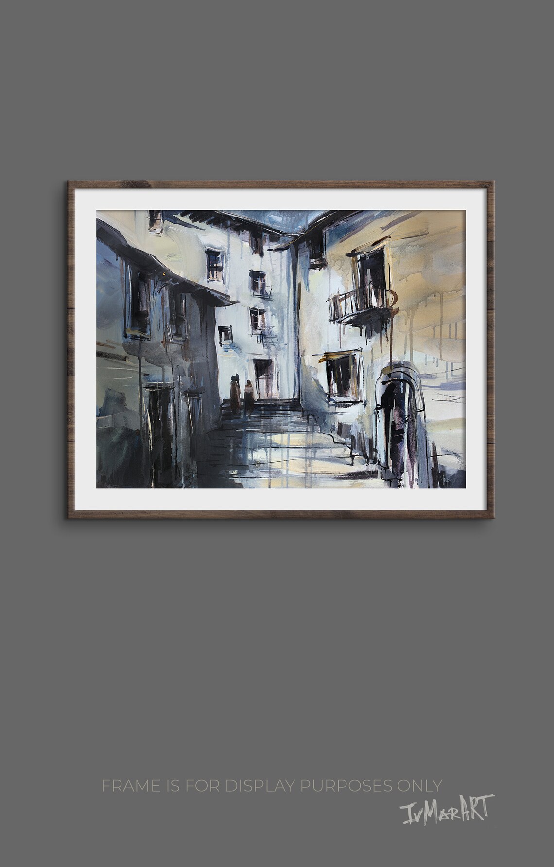 Cityscape Wall Art Urban Art Print Large Print Dorm Wall - Etsy