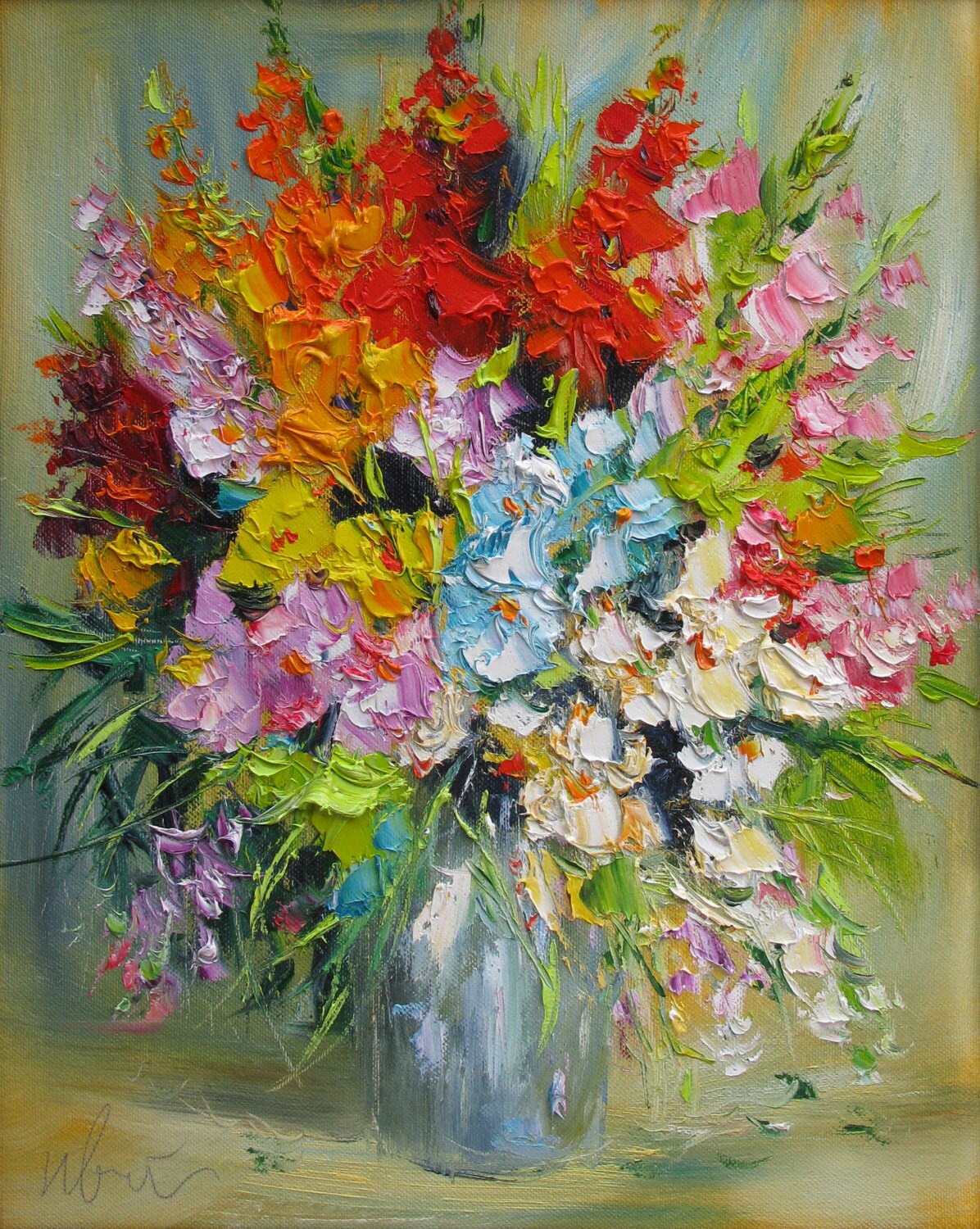 Floral Wall Art Flower Print Small Print Flower Artwork 8 | Etsy