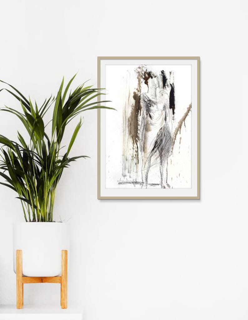 Abstract Woman Print Symbolism Art Feminist Print Wall Art - Etsy