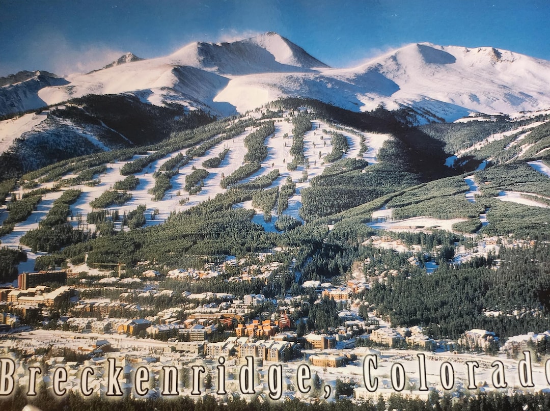 Breckenridge Colorado Real Photo Postcard Unused - Etsy