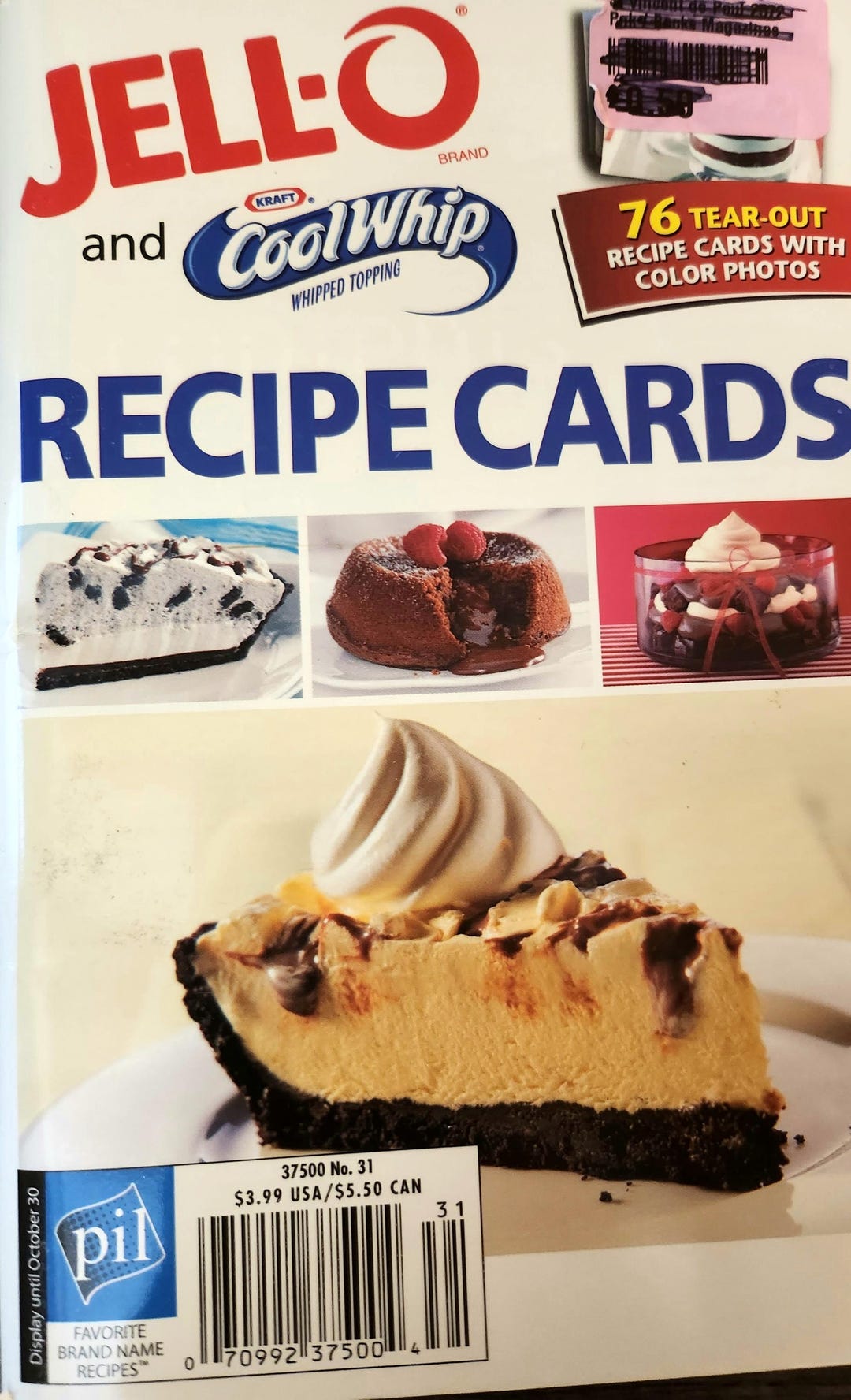 Jello and Cool Whip Recipe Pamphlet See Photos for Recipe Index Trifles ...