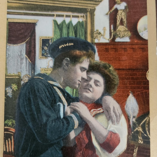 Sailor Postcard - Etsy