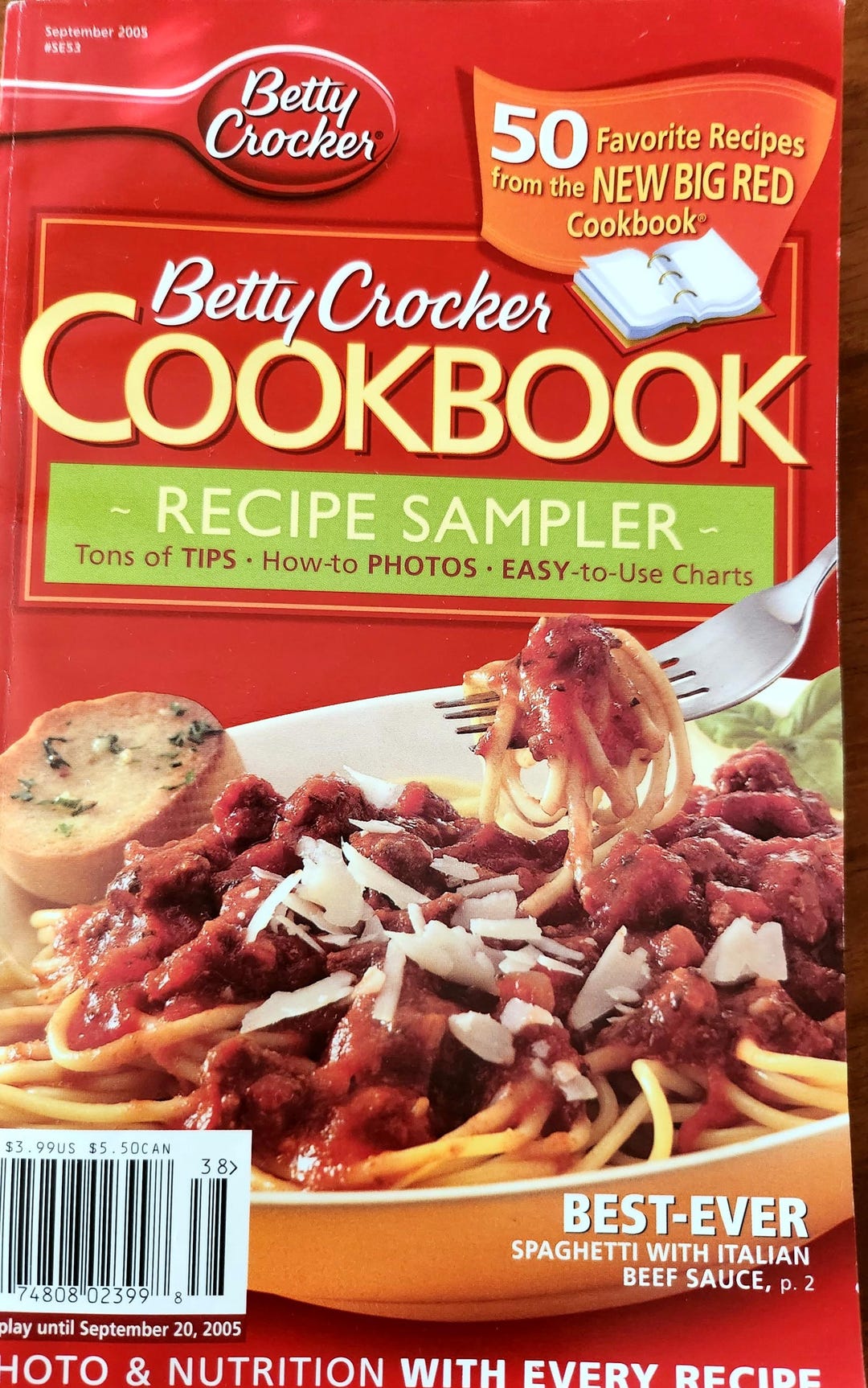 Betty Crocker Cookbook Recipe Sampler See Photo for Recipe Index - Etsy