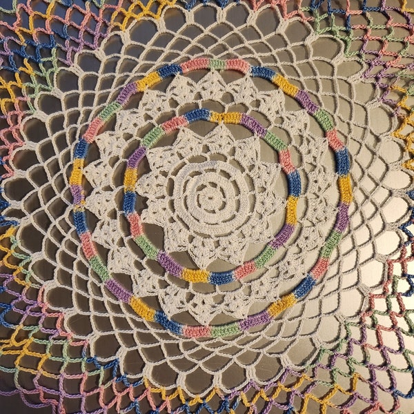 Colored Doilies - Etsy