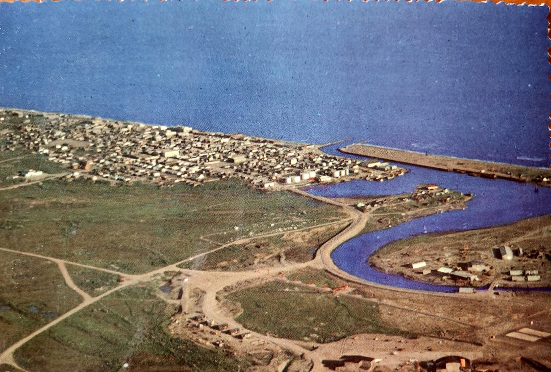 Nome, Alaska Gateway to the Artic Aerial View Real Photo Postcard ...