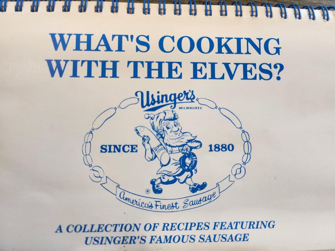 What's Cooking With Elves Collection of Recipes Featuring Usingers ...