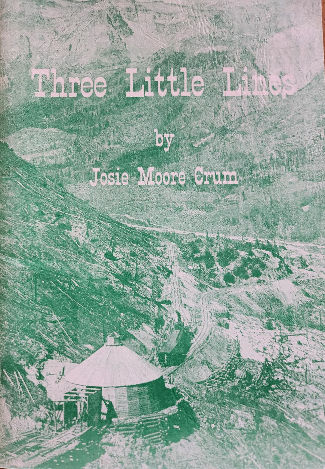 Three Little Lines by Josie Moore Crum Soft Cover Railway and ...