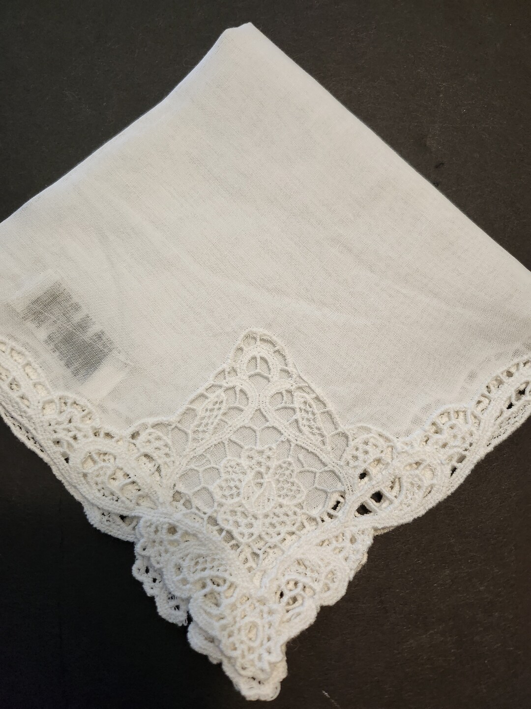 Hankie White Lace Edging Bride Wedding 12 Inches - Etsy