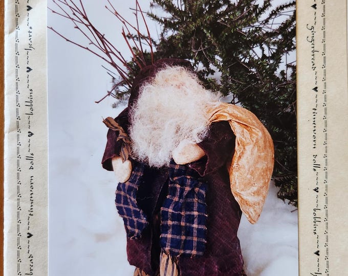 Christmas Primitive Santa Standing Sewing Pattern 13 Inch - Etsy