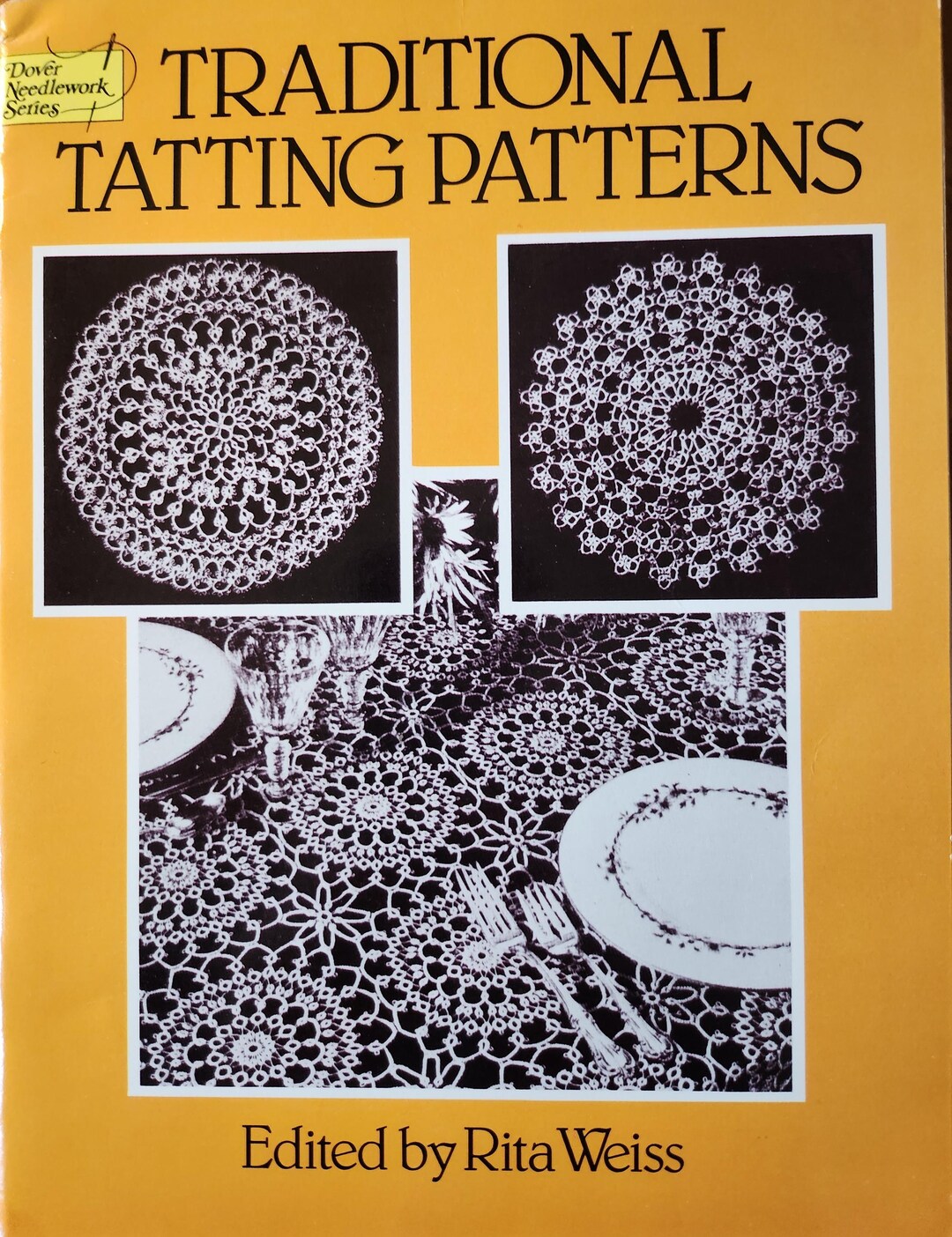Tatting Pattern Book: Doilies, Cross, Tablecloth, Neck Collar, Baby ...