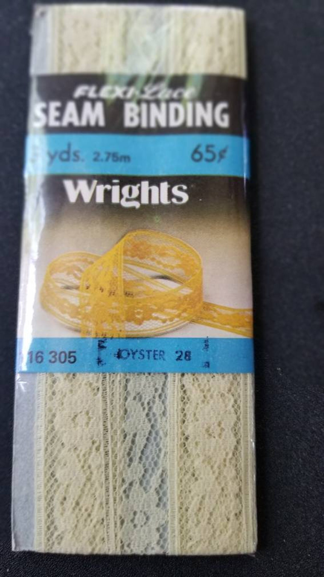 Ivory Seam Binding 3 Yards by 3/4 Inch Wrights - Etsy