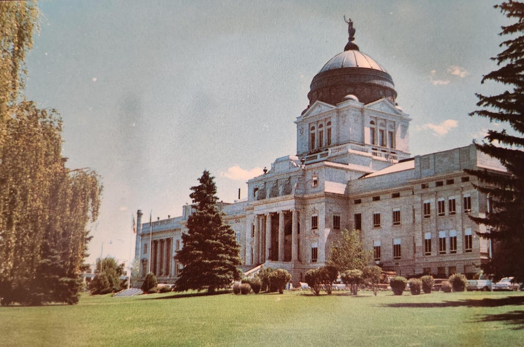State Capitol Building Helena Montana Real Photo Postcard - Etsy