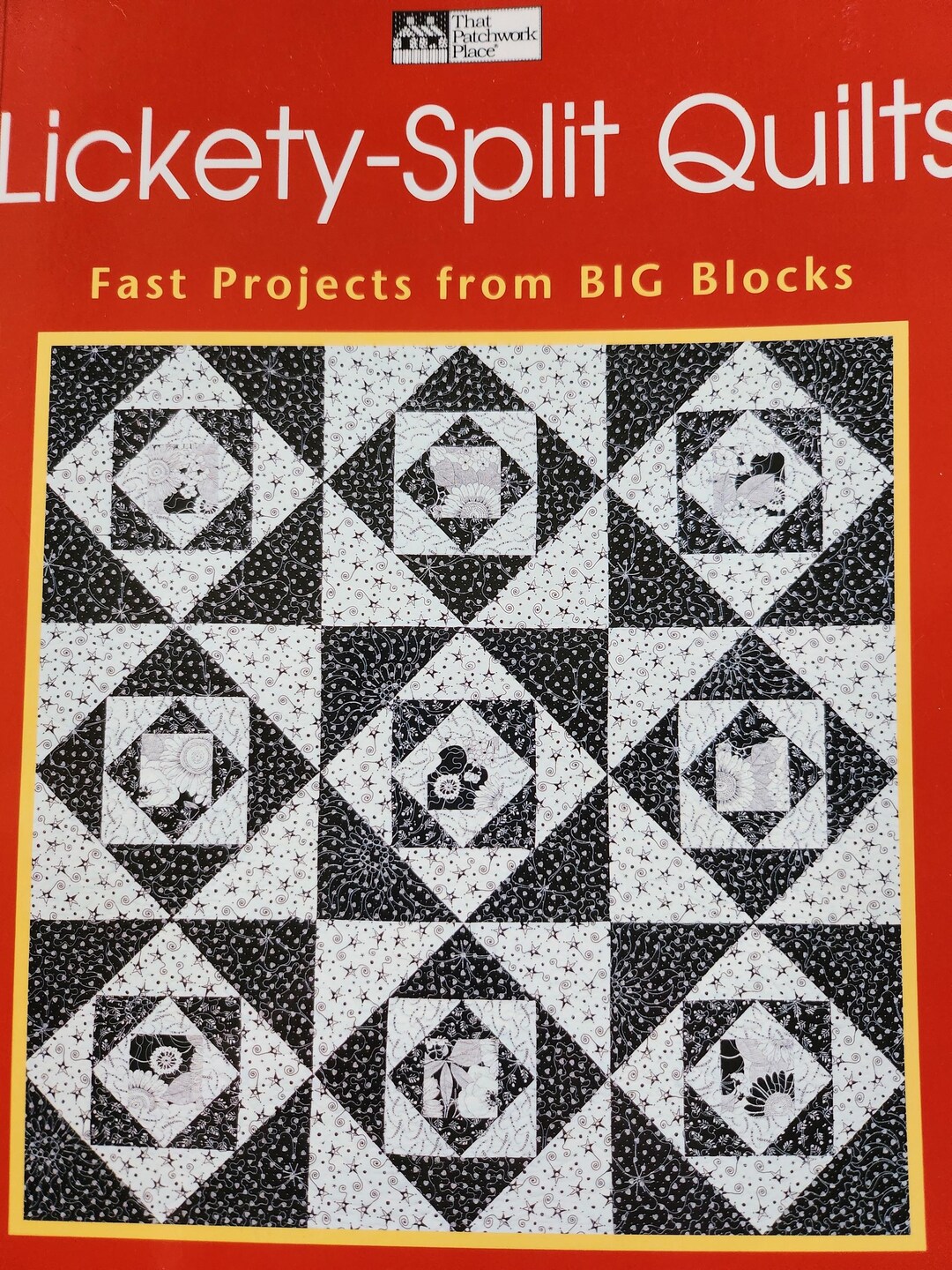 Lickety Split Quilt Patterns (13) Quilts:wall, Lap, and Bed Quilts ...