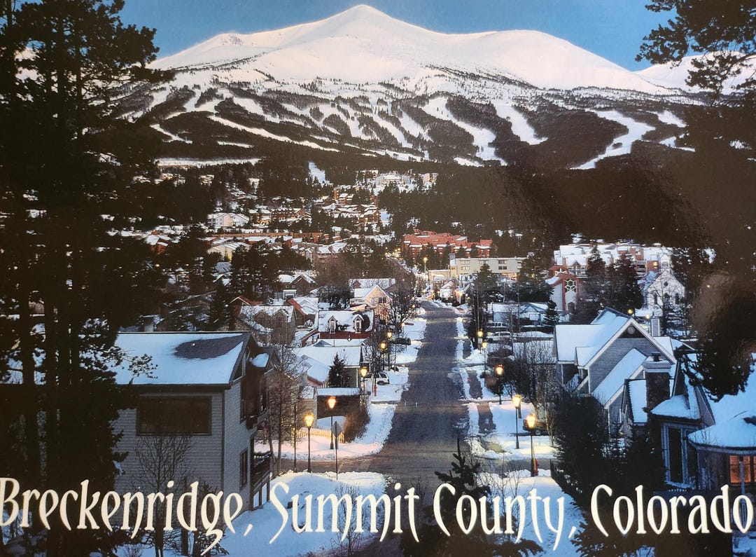 Breckenridge Colorado Real Photo Postcard Unused - Etsy