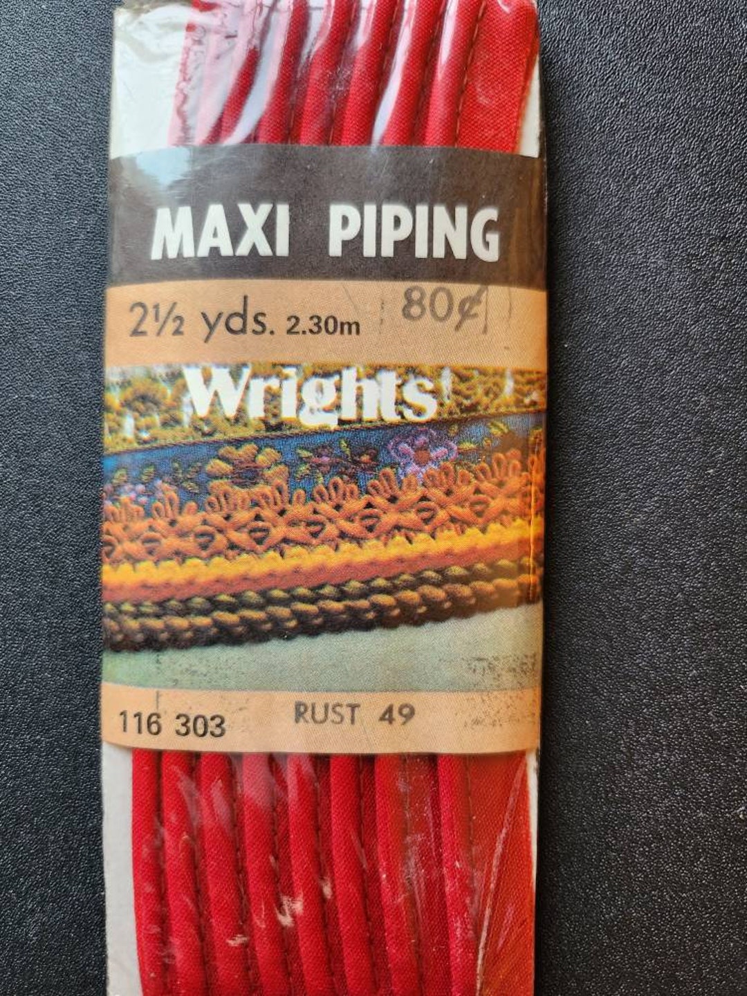 Rust Colored Piping 2 12 Yards Craft Cardmaking Sewing - Etsy