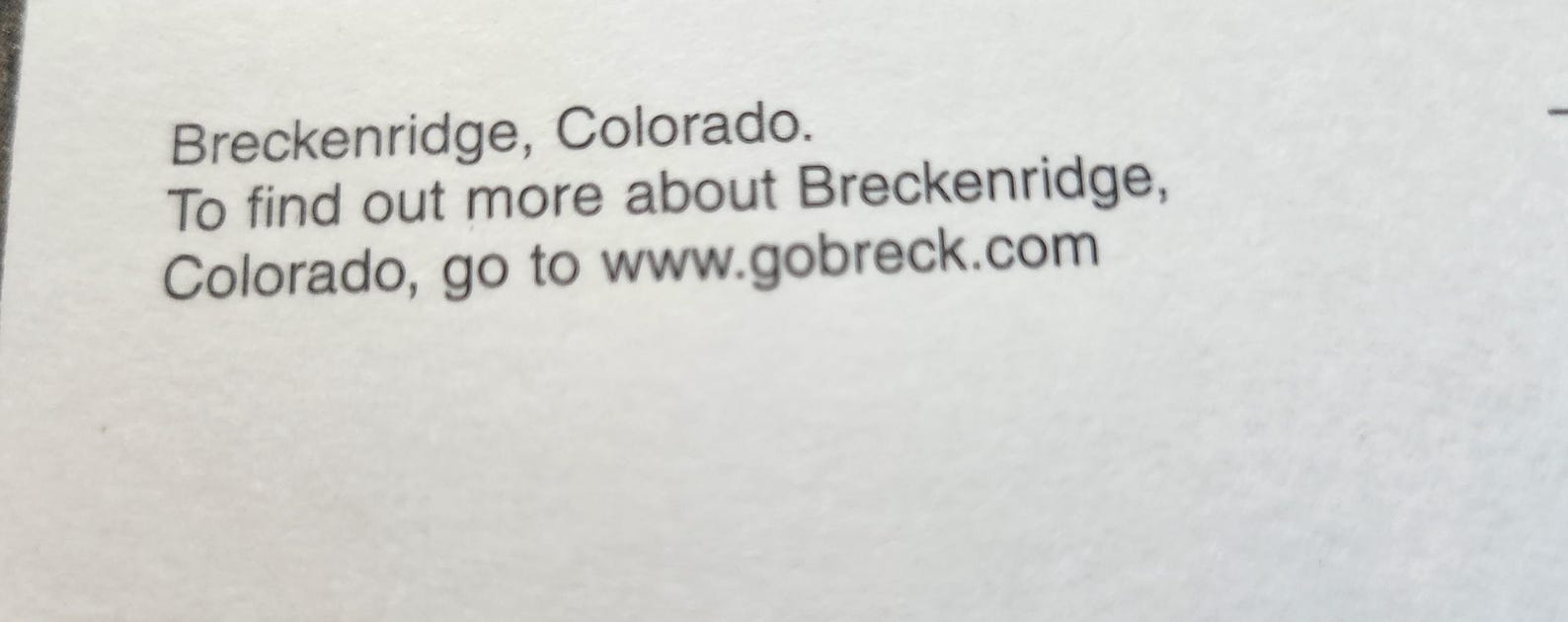 Breckenridge Colorado Real Photo Postcard Unused - Etsy