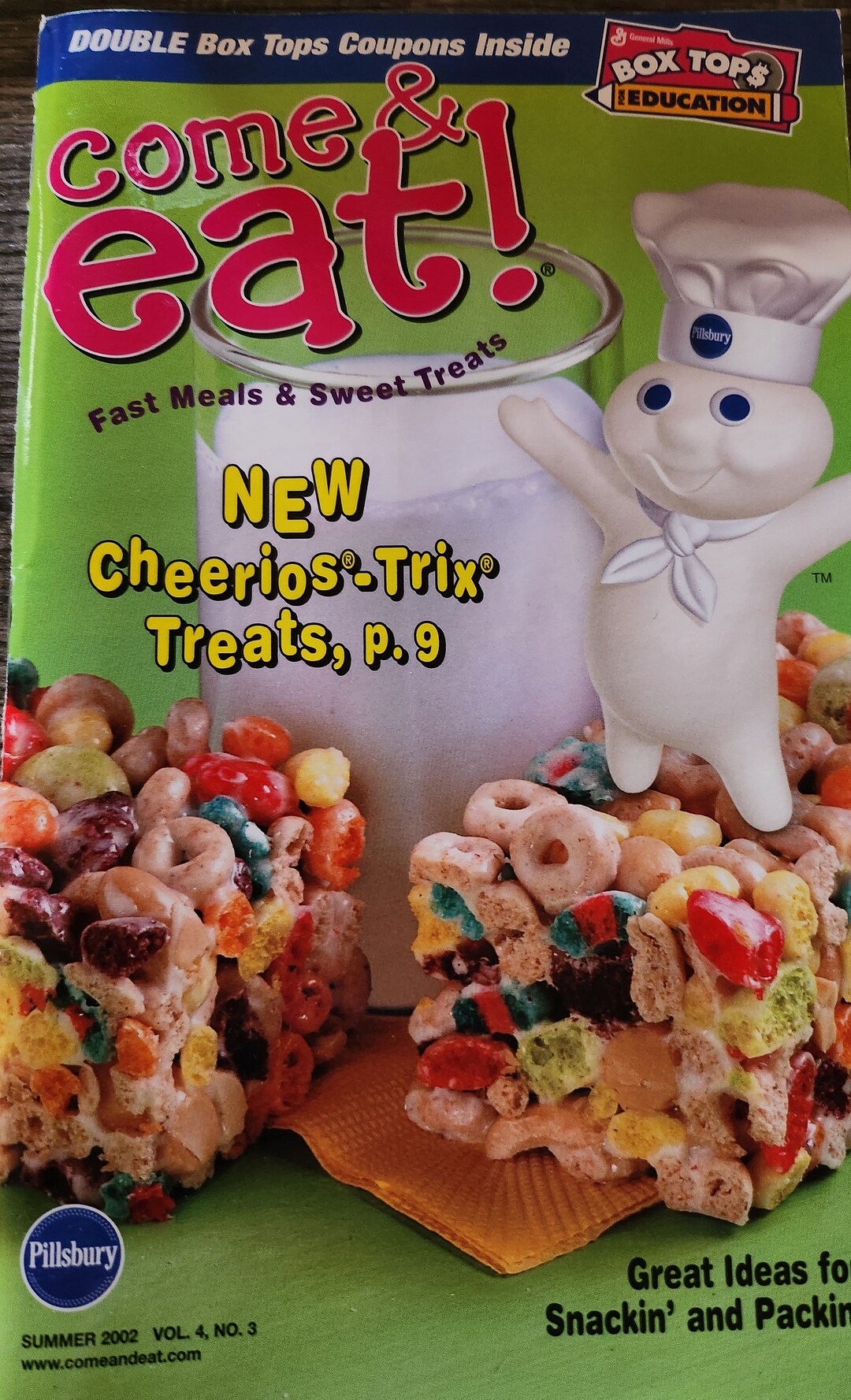 Pillsbury Recipe Pamphlet Fast Meals and Sweet Treats Color Photos ...