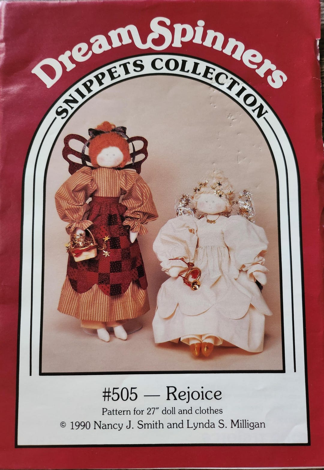 Angel Sewing Pattern Dream Spinners 27 Inch Doll and Clothes - Etsy