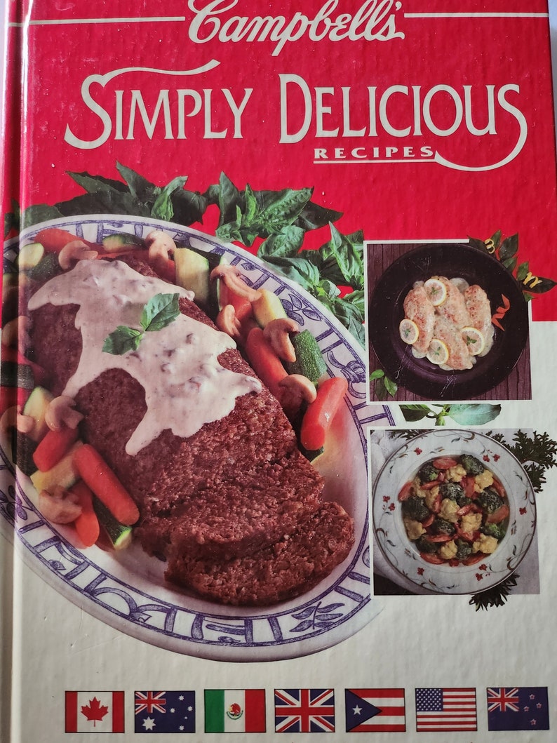 Campbell's Simply Delicious Recipes Cookbook See Photo for Recipe Index ...