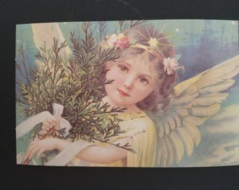 Angel Postcard | Etsy