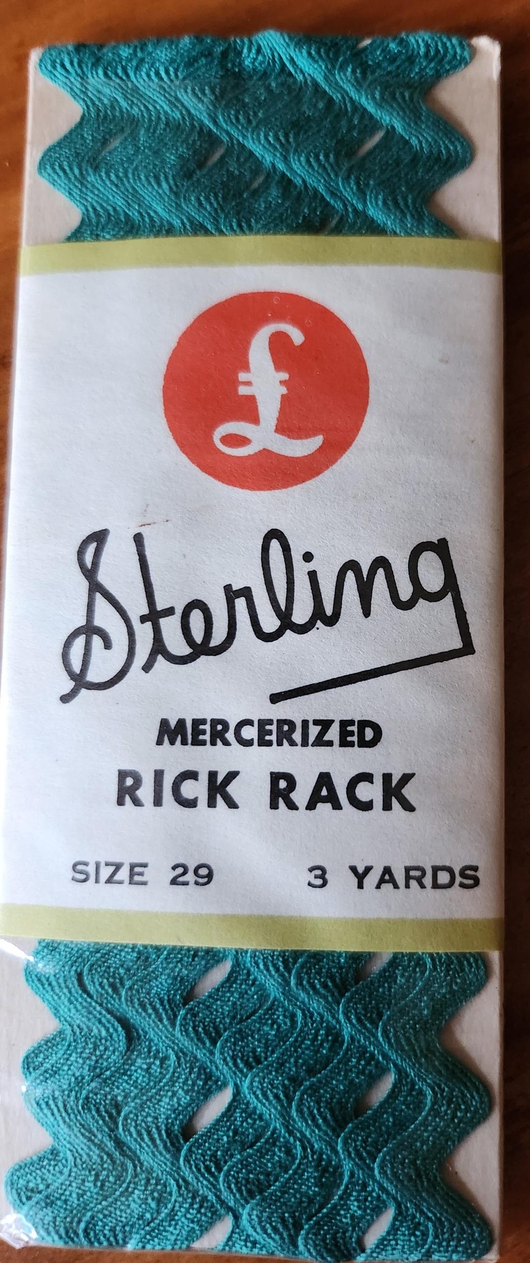 Green Rick Rack Trim 3 Yards Sterling Crafts - Etsy