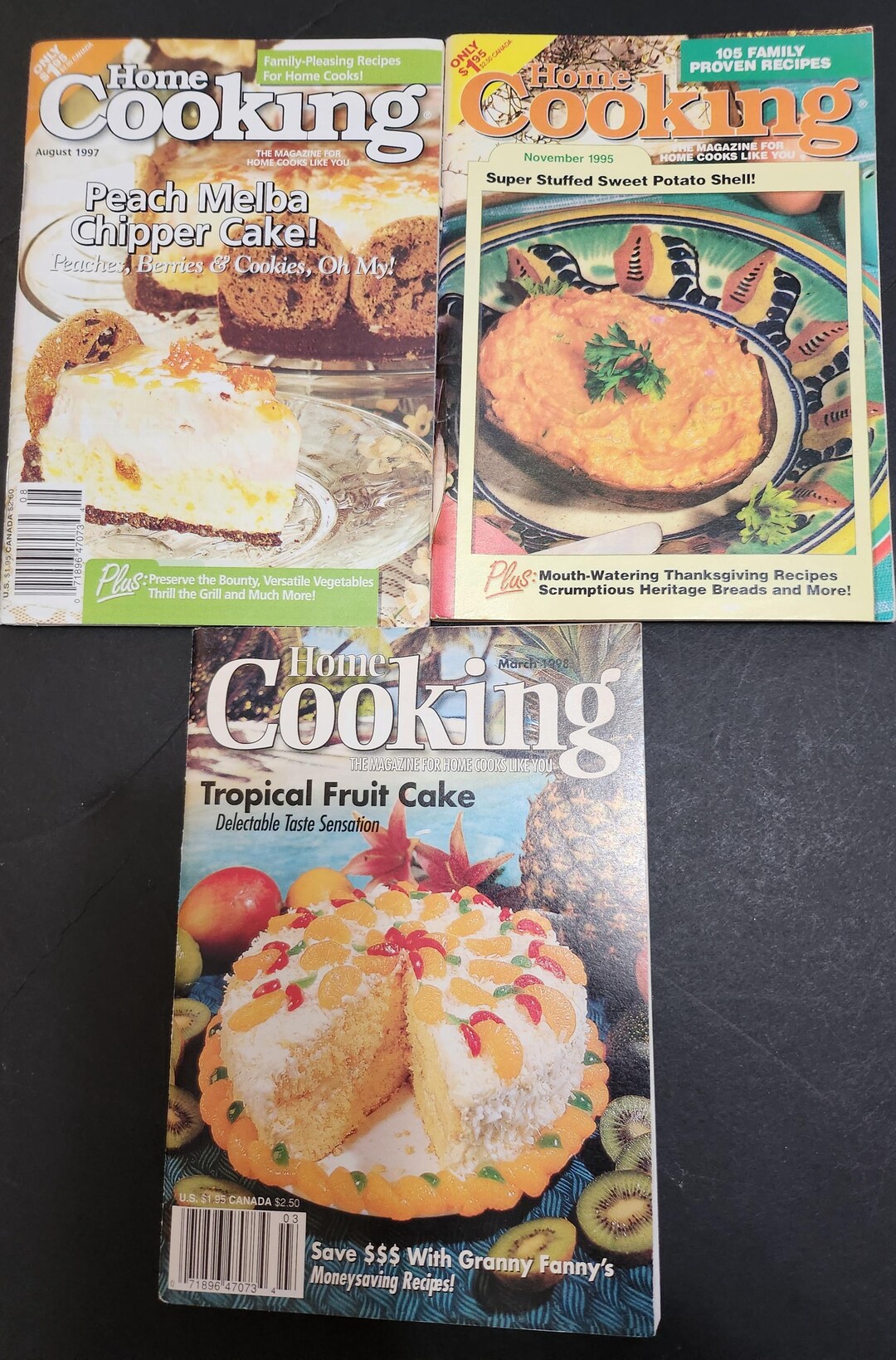 Three Recipe Pamphlet Style Books Home Cooking Series - Etsy