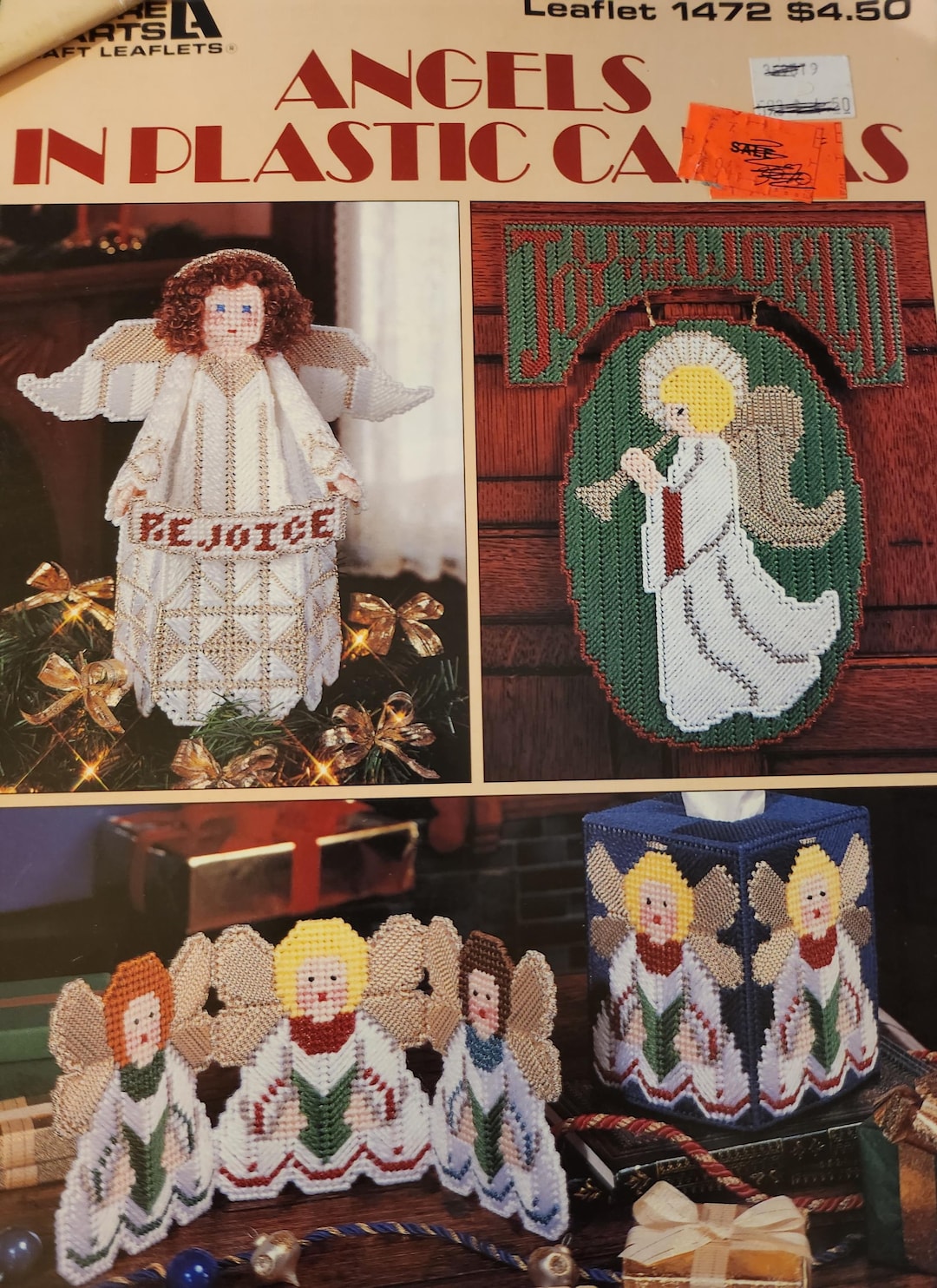 Angels Plastic Canvas Patterns Leisure Arts See Photo for Designs - Etsy