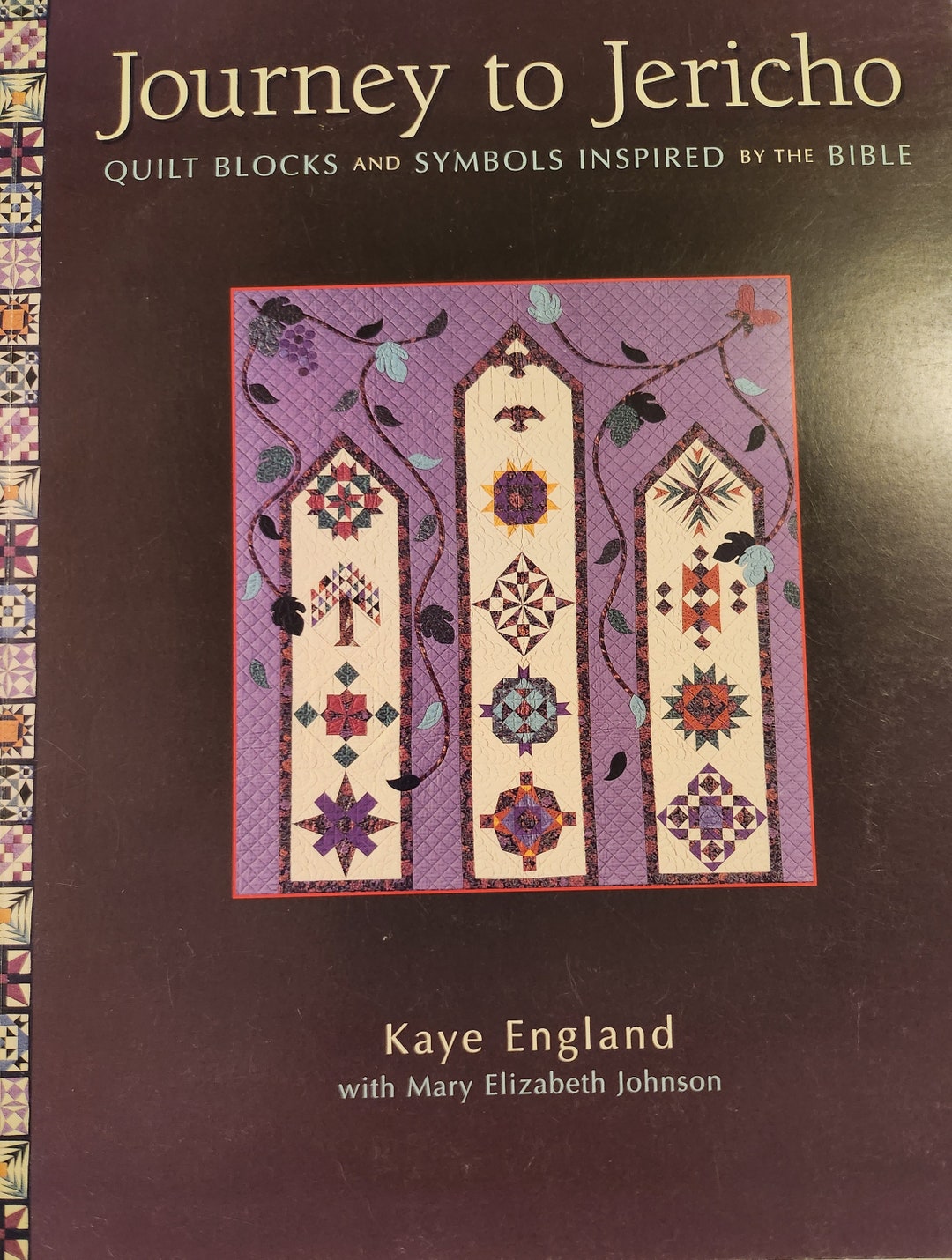 Quilt Blocks Patterns Journey to Jericho Symbols Inspired by the Bible ...