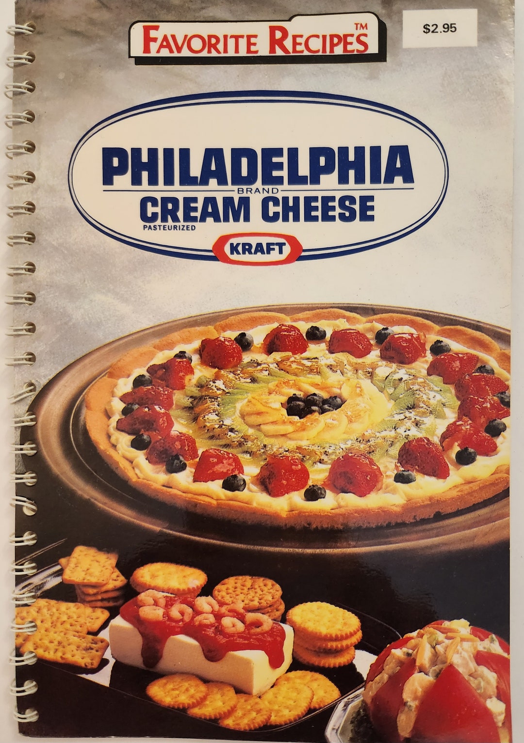 Philadelphia Cream Cheese Favoite Recipes Book Spiral Bound Pamphlet ...