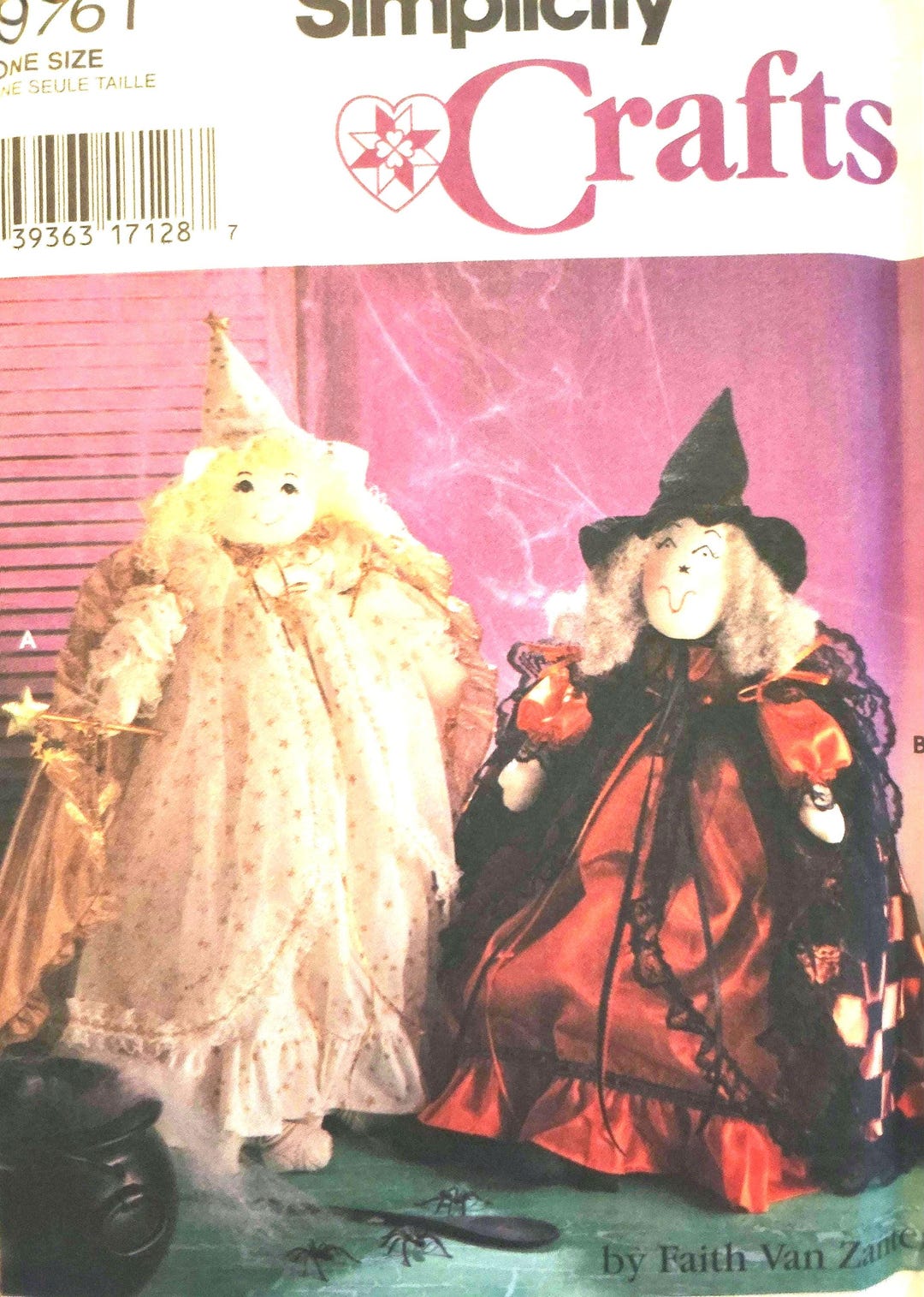 Witch Patterns Simplicity Crafts 9761 26 Inch Sewing Pattern Factory ...