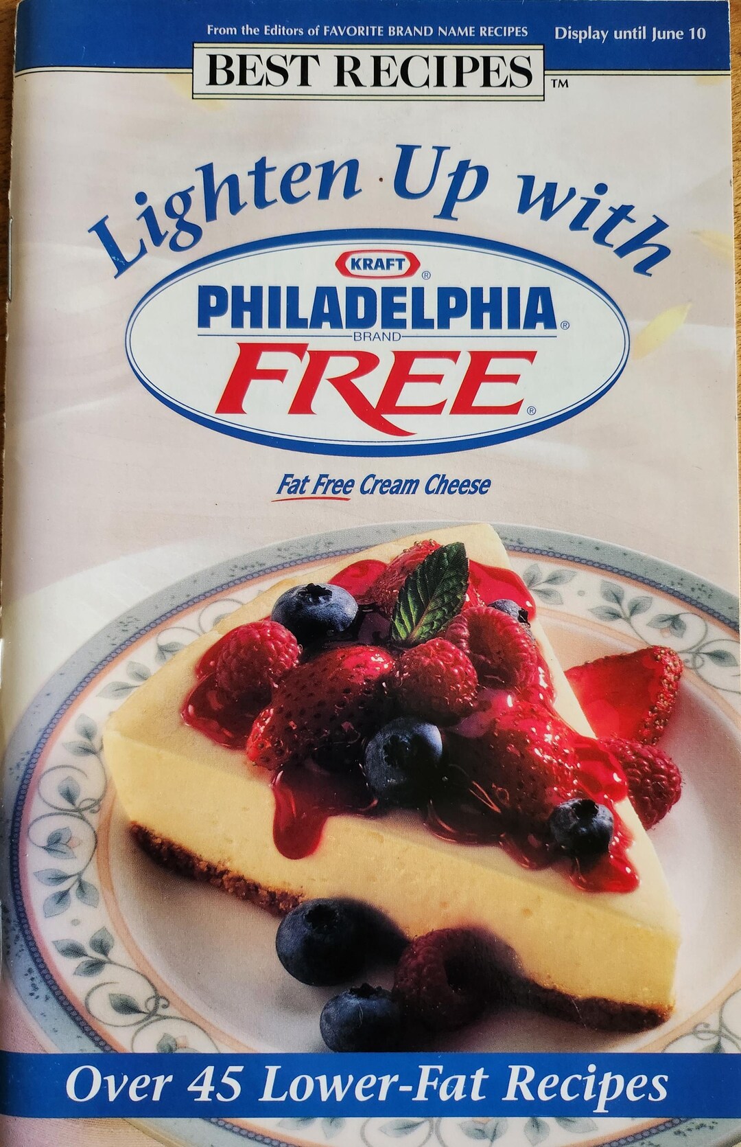 Philadelphia Fat Free Cream Cheese Recipe Pamphlet See Photos for Index ...