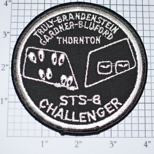 Space Shuttle Challenger Patch - Etsy
