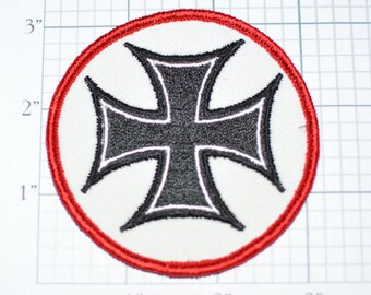Iron on Cross Patch - Etsy