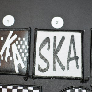 SKA 2 Tone SUBLIME Licensed Vintage Patches, Reggae, Rocksteady Punk Music Band Patch Jacket ...