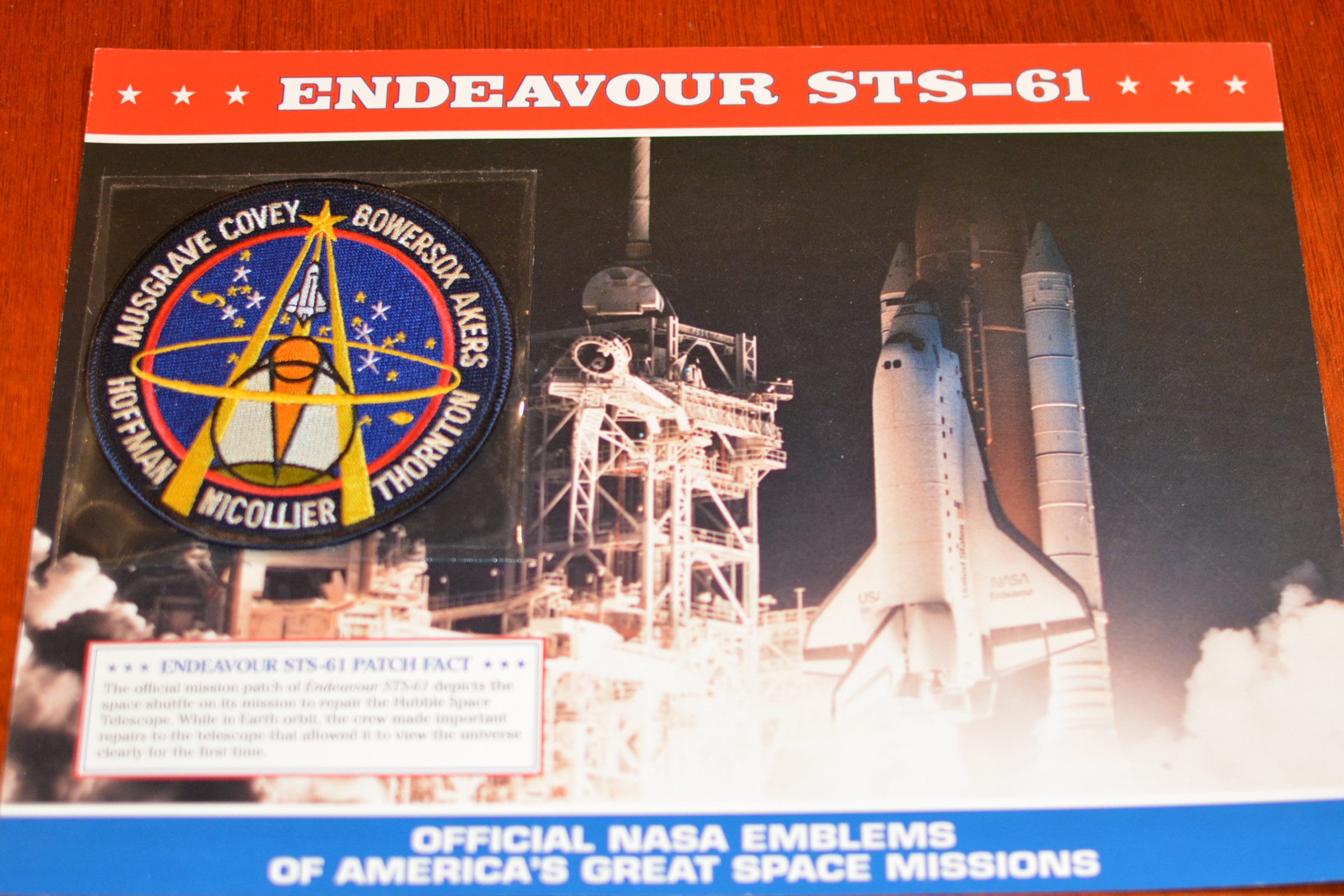 Nasa Endeavor Patch