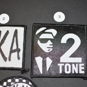 SKA 2 Tone SUBLIME Licensed Vintage Patches, Reggae, Rocksteady Punk ...