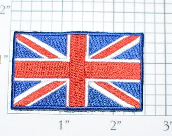 2 British Union Jack Flag Patch Custom Made F31 - Etsy