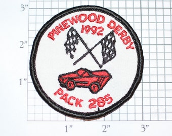 Pinewood Derby Patch - Etsy