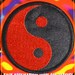 Yin and Yang Patch Iron-on Vintage Embroidered Clothing Patch Applique ...