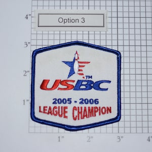 USBC (US Bowling Congress) Iron-on Embroidered Clothing Patch Bowler ...