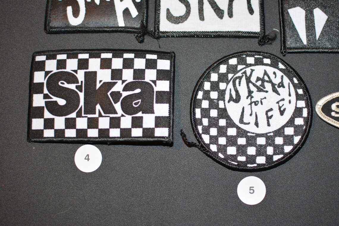 SKA 2 Tone SUBLIME Licensed Vintage Patches Reggae - Etsy