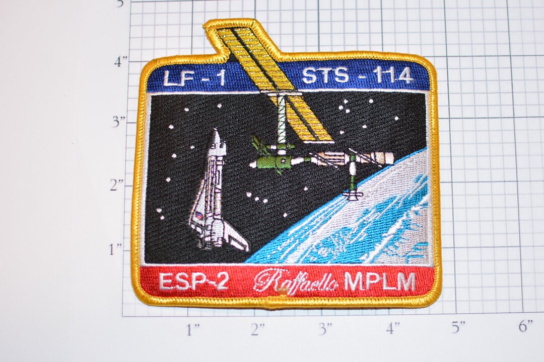 Lf-1 STS-114 Space Shuttle Discovery Iron-on Mission Patch Return to ...